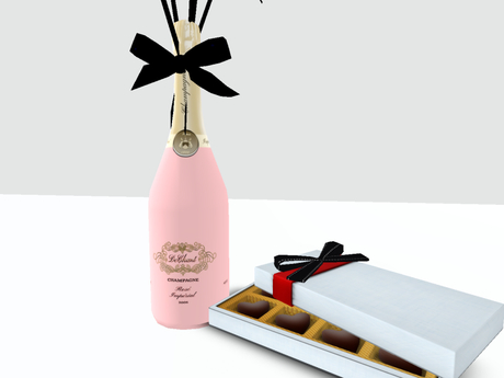 Second Life Marketplace - [AE[ Gift Shop- Vday Bubbly & Chocolates for Her